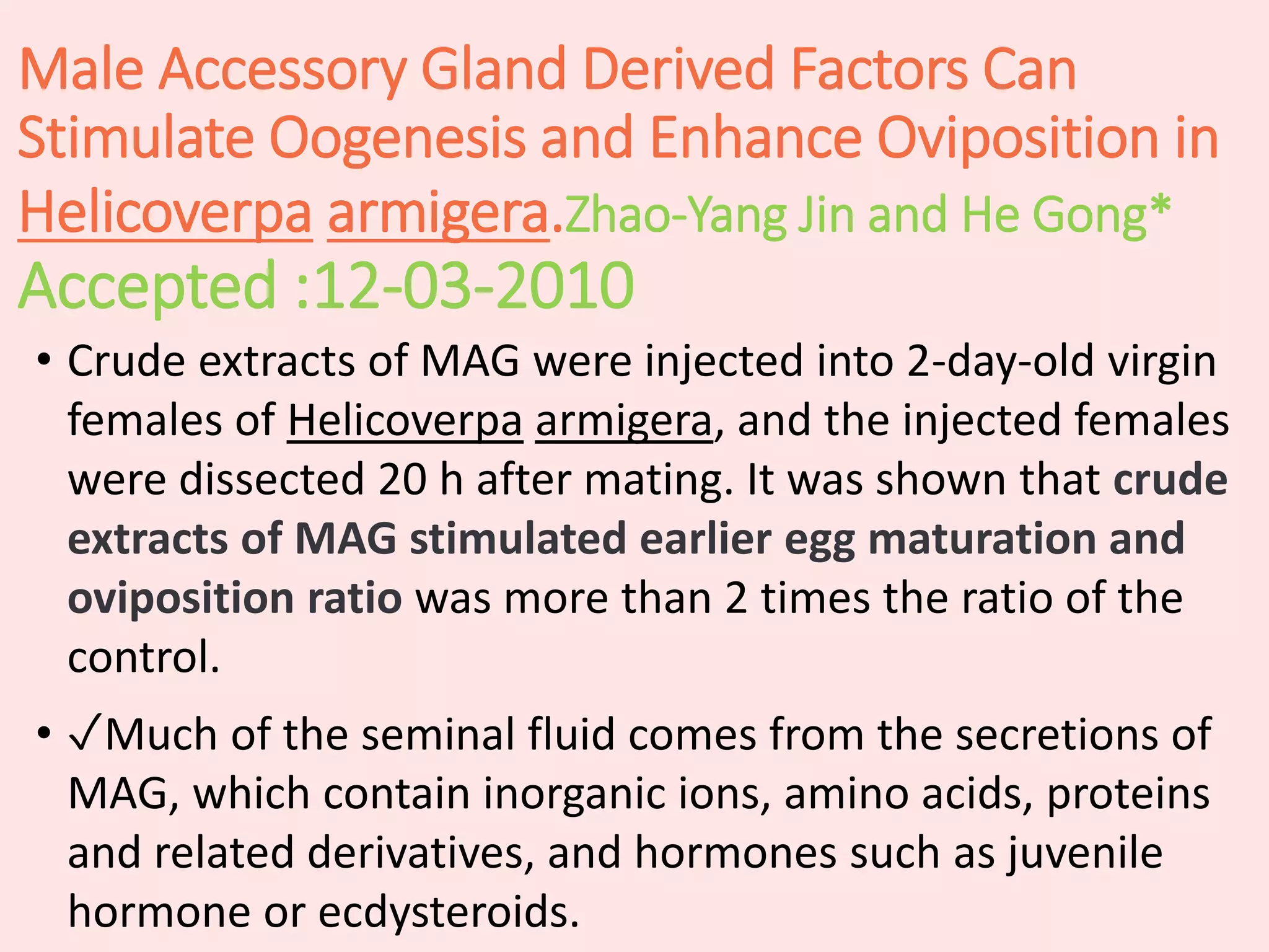 Oogenesis in Insects, Histology, Types of Ovarioles & Nourishment.pptx