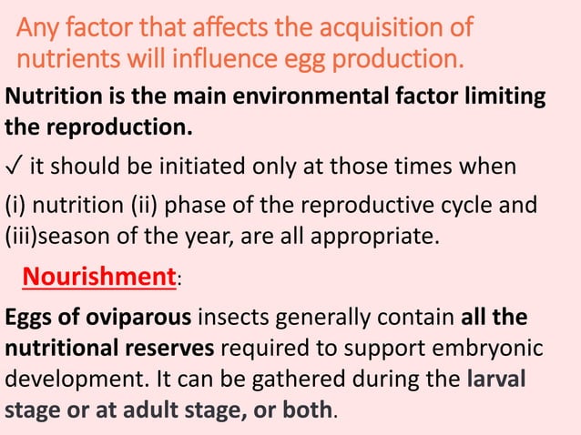 Oogenesis in Insects, Histology, Types of Ovarioles & Nourishment.pptx ...