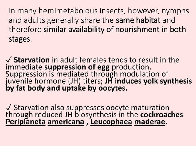 Oogenesis in Insects, Histology, Types of Ovarioles & Nourishment.pptx ...