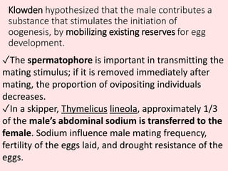 Oogenesis in Insects, Histology, Types of Ovarioles & Nourishment.pptx