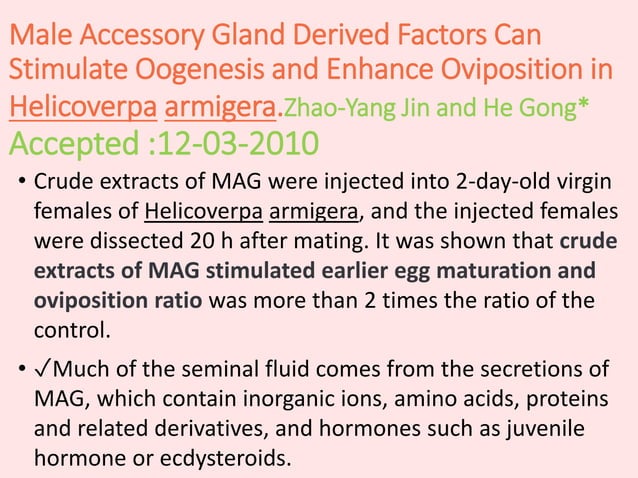 Oogenesis in Insects, Histology, Types of Ovarioles & Nourishment.pptx | Infertility ...