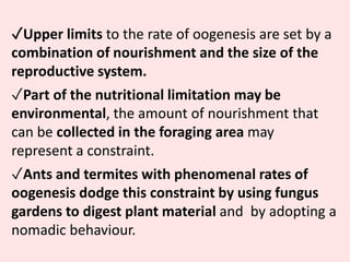 Oogenesis in Insects, Histology, Types of Ovarioles & Nourishment.pptx