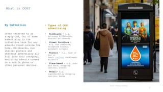 OUT OF HOME ADVERTISMENT AND IT'S TYPES. | PPT