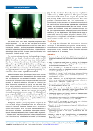 Crimson Publishers-Comparison of Minimal Invasive Subvastal Approach ...