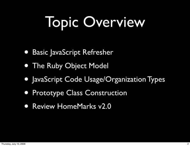 Oo java script class construction | PPT