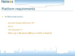 OneBridge Online Log Viewer (OOLV2) | PPS | Databases | Computer Software and Applications