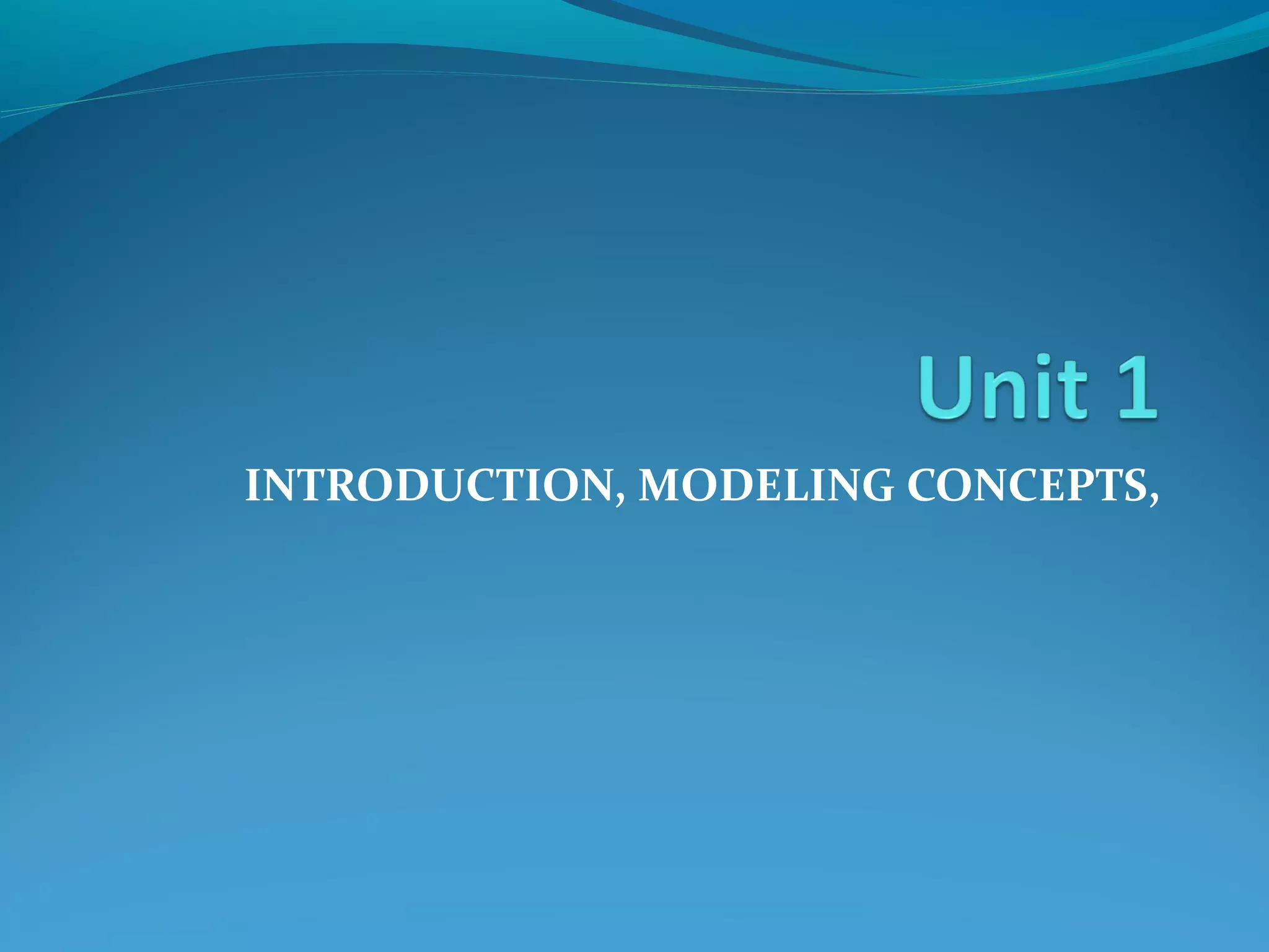 Oomd unit1 | PPT