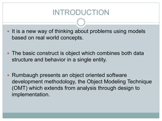 Object Oriented Approach for Software Development | PPT