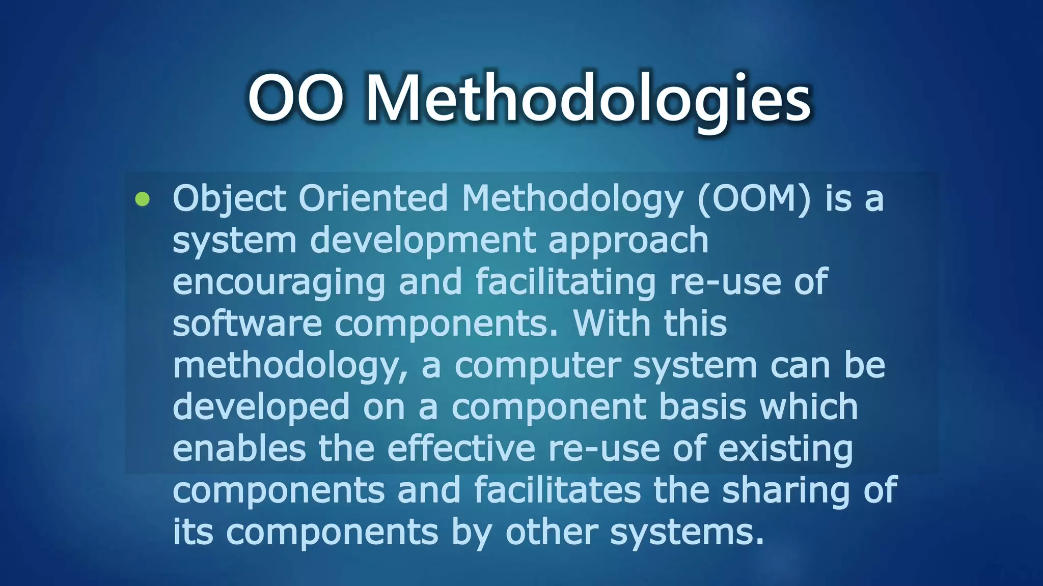 Oo methodology | PPTX