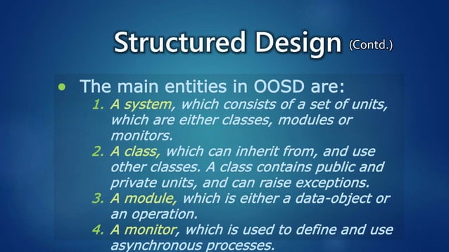 Oo methodology | PPTX | Programming Languages | Computing