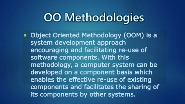 Oo Methodology