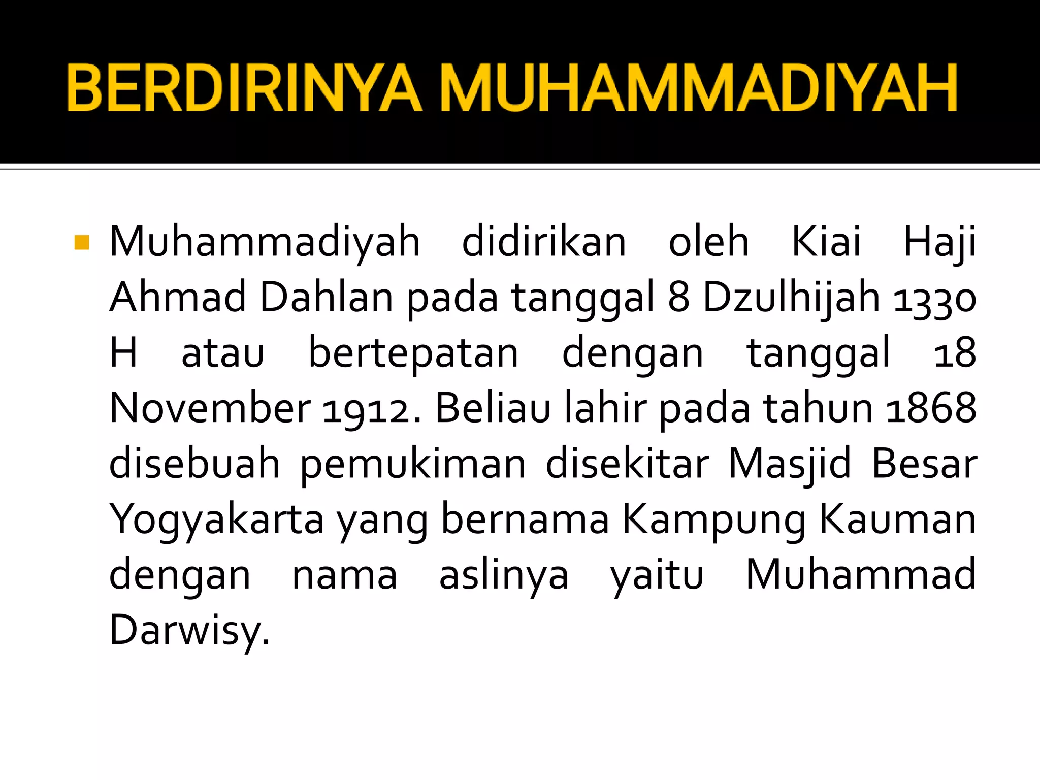 Sejarah_Berdirinya_Muhammadiyah.ppt