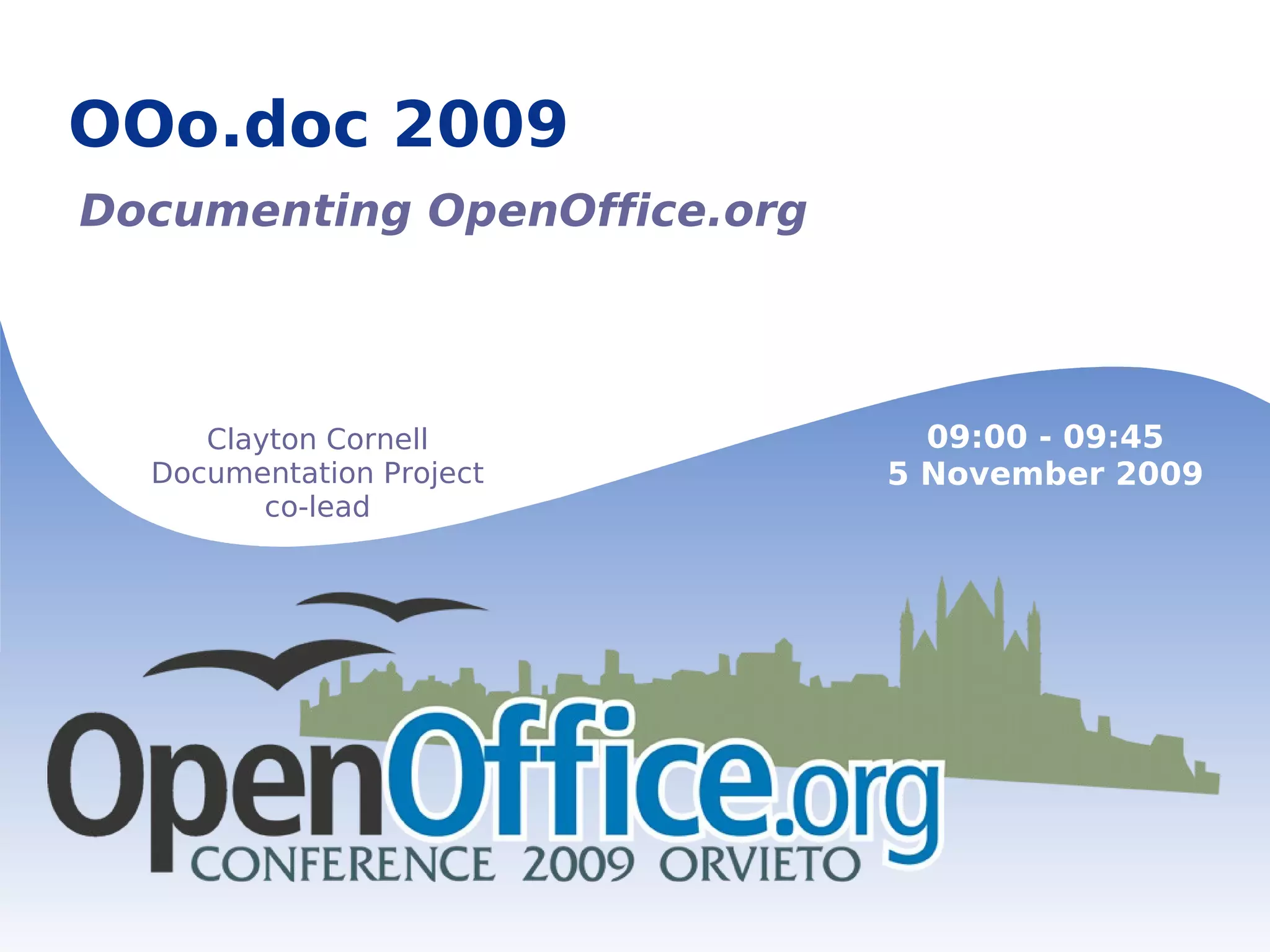 Documenting OOo | ODP | Desktop Publishing | Computer Software and ...