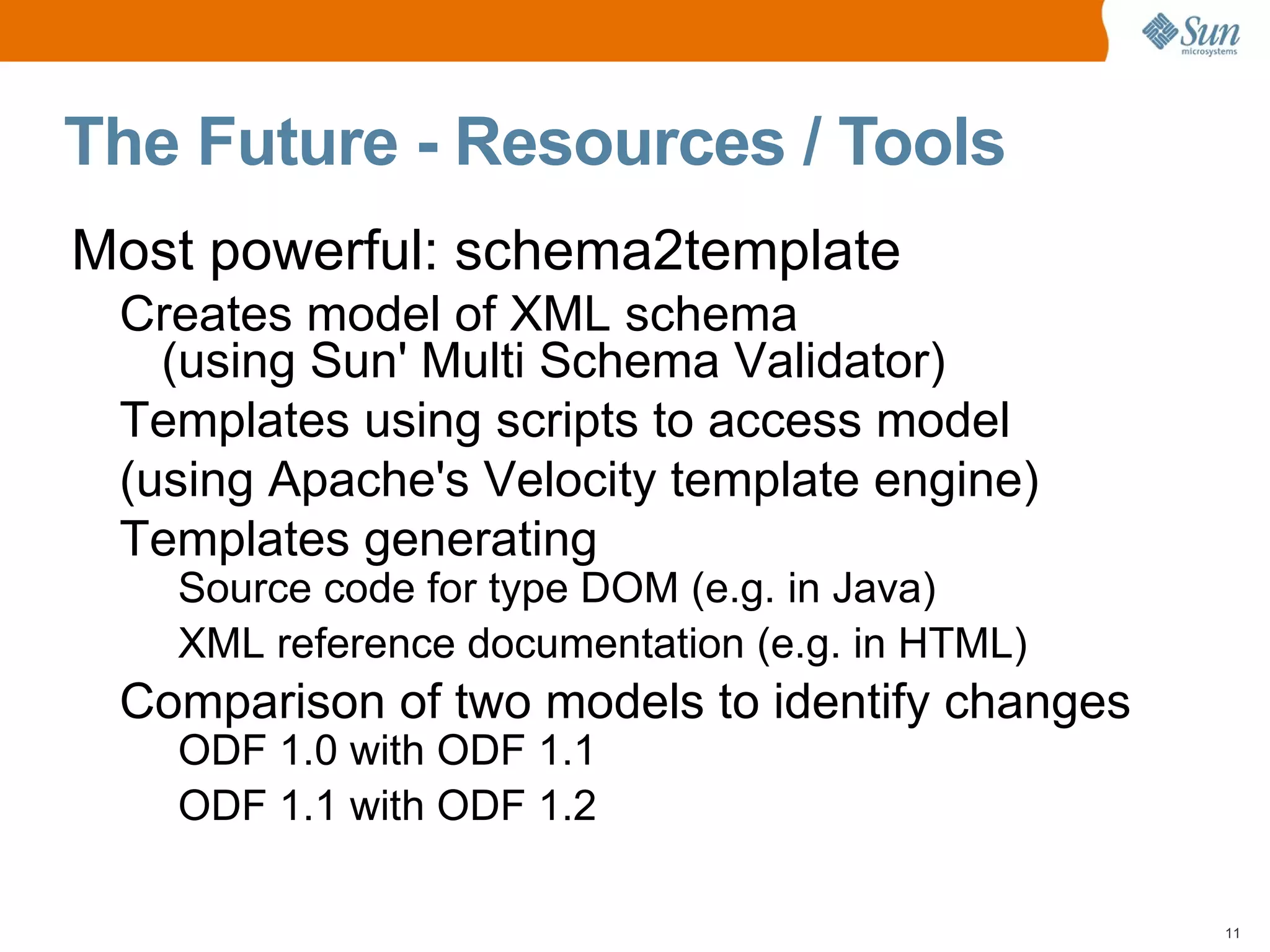 ODFDOM ODF as a server | PPT