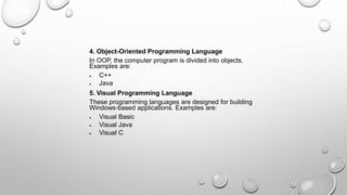 computer language with full detail | PPTX