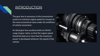 Gearboxes in automobile | PDF