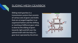 Gearboxes in automobile | PDF