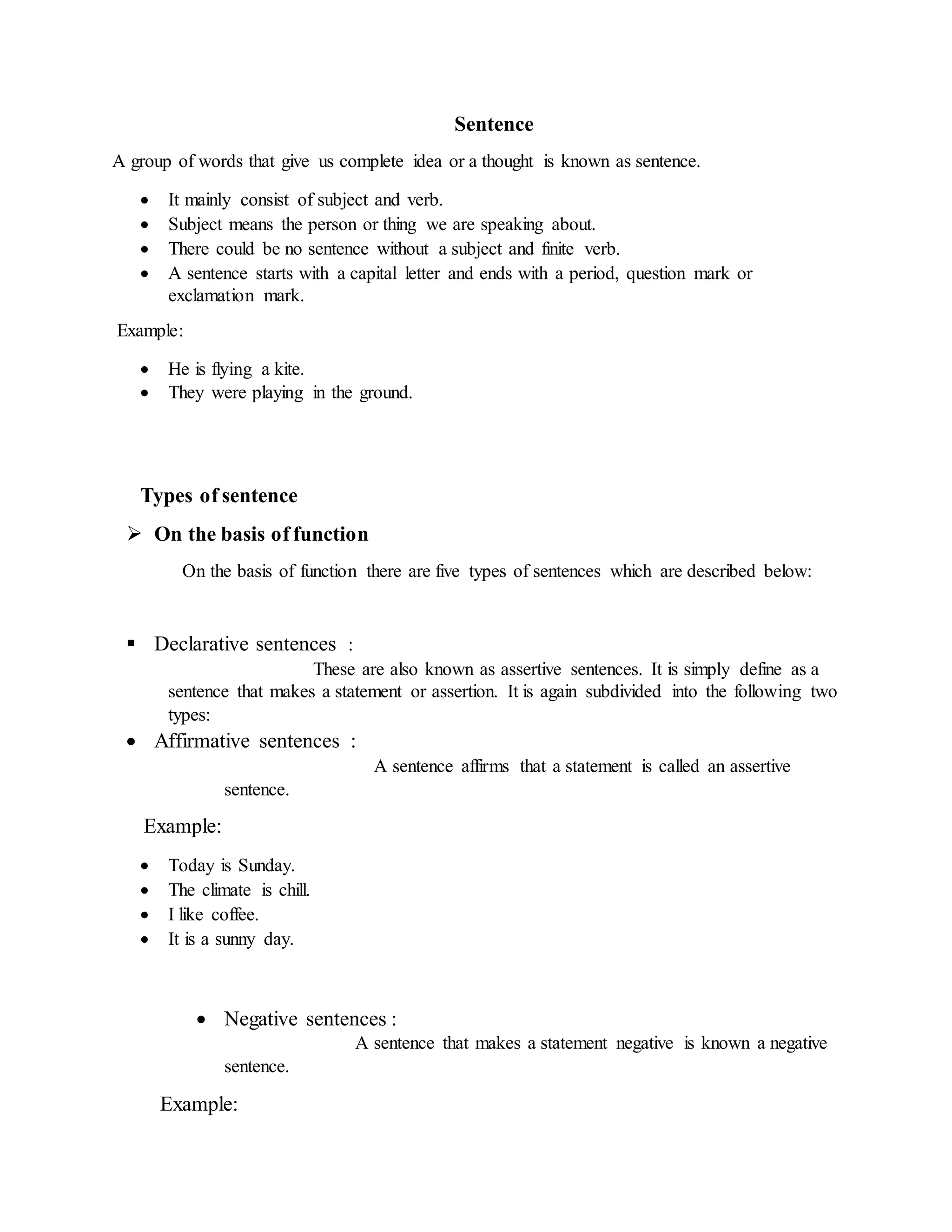 sentence | PDF
