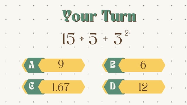 Order of Operations (3rd Grade Mathematics) | PPT