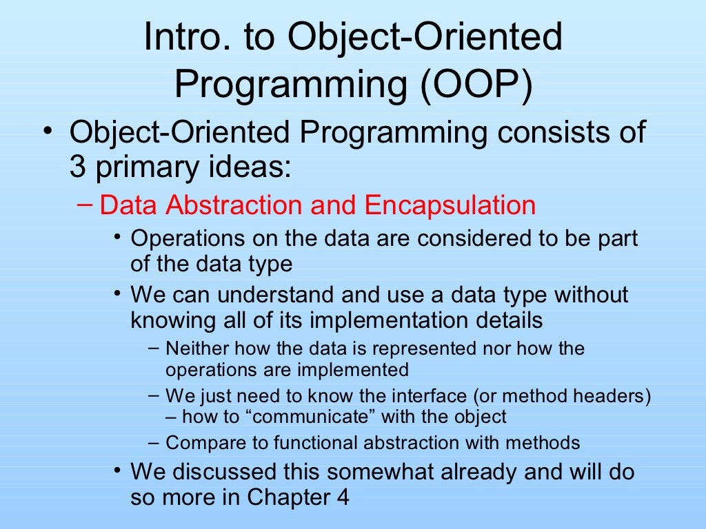OOP Principles