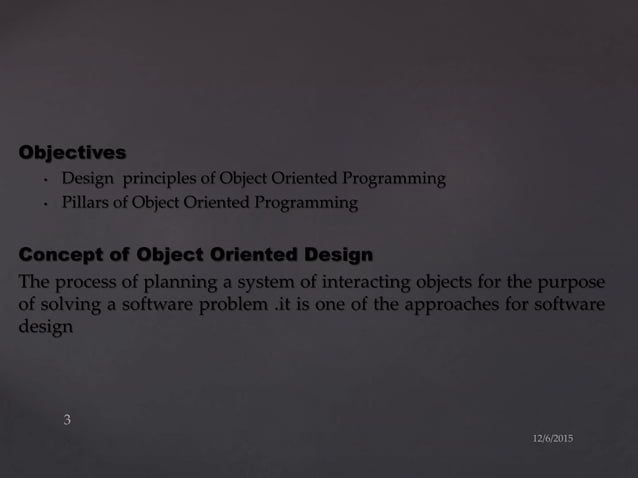 Object Oriented Programming Pptx Programming Languages Computing