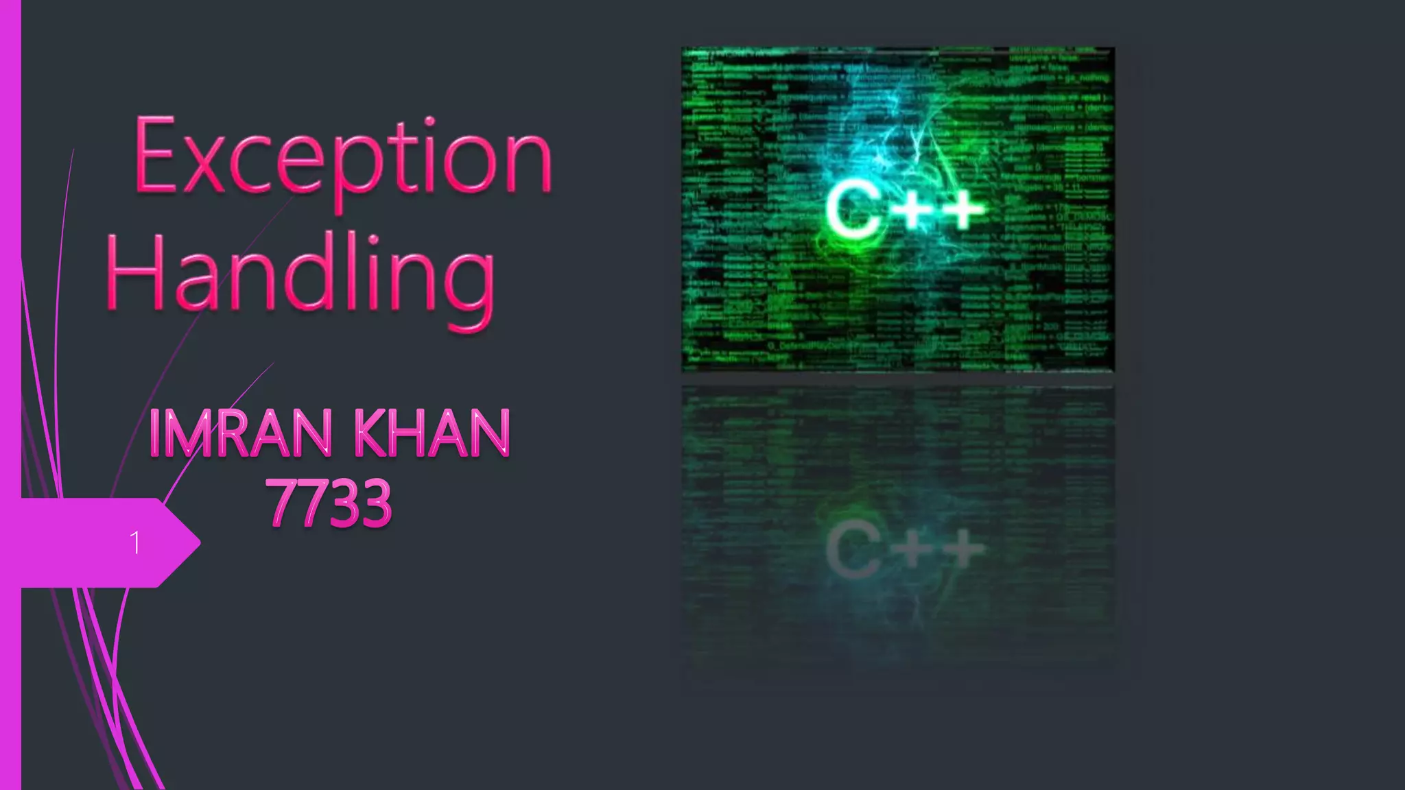 Exception Handling In C Ppt 