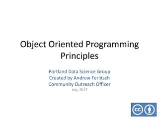 Object Oriented Programming Principles | PPT