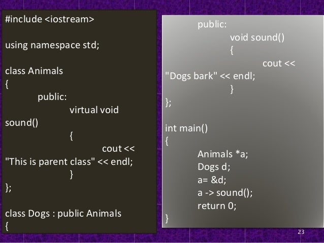 Late And Early Binding In C