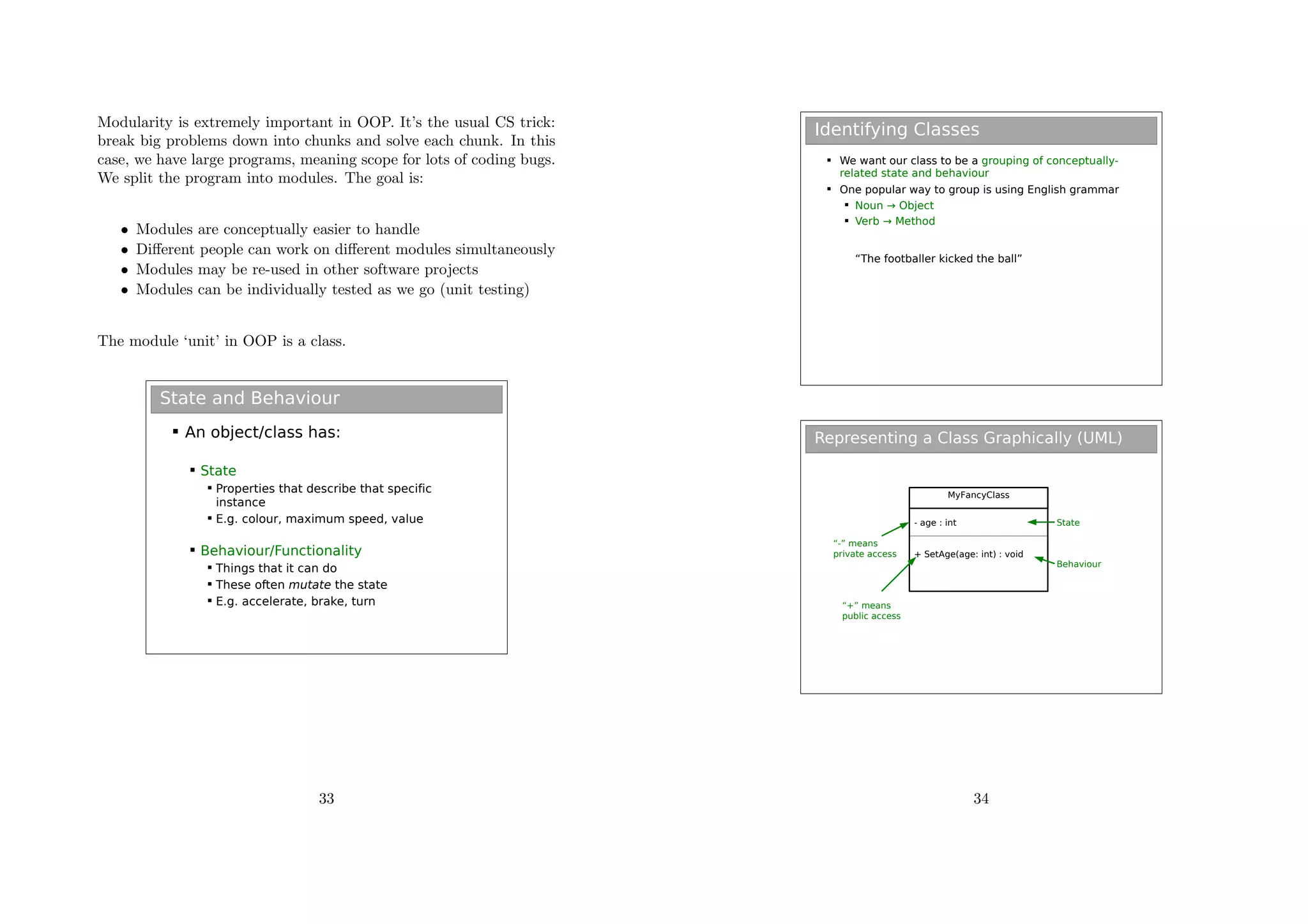 Object Oriented Programming -- Dr Robert Harle | PDF