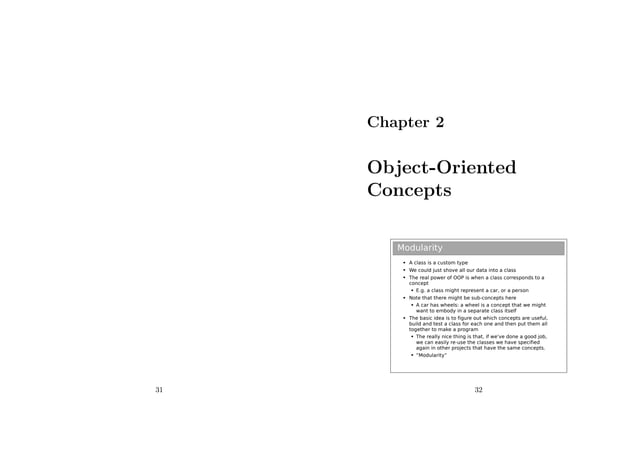 Object Oriented Programming -- Dr Robert Harle | PPT