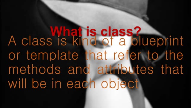 Presentation On Class And Object In Object Oriented Programming Ppt