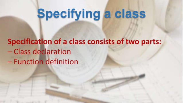 Presentation on class and object in Object Oriented programming. | PPT
