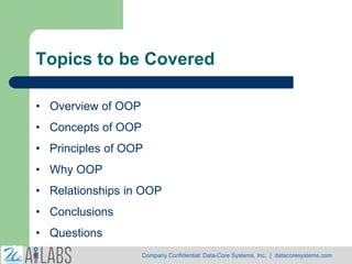 OOP programming for engineering students | PPT