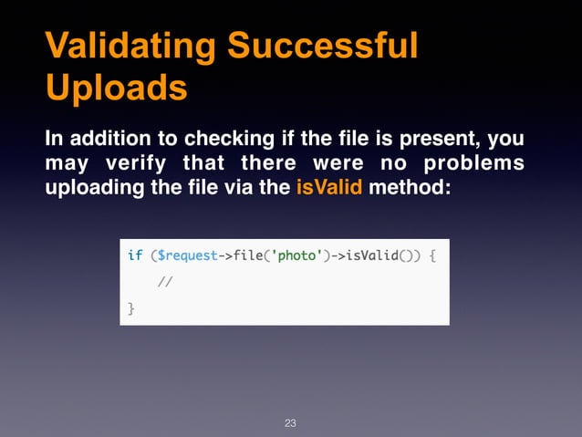 Object Oriented Programming With Laravel Session 4 Ppt