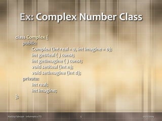 #OOP_D_ITS - 5th - C++ Oop Operator Overloading | PPT