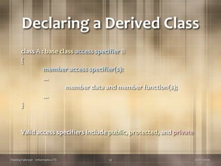 #OOP_D_ITS - 6th - C++ Oop Inheritance | PPT