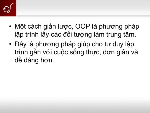 Lesson 06 : OOP and Access modifier | PPTX