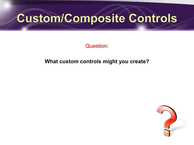 Advanced Vb Object Oriented Programming Controls Ppt