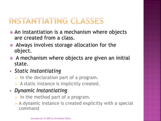 OOP by hrishikesh dhola | PPT