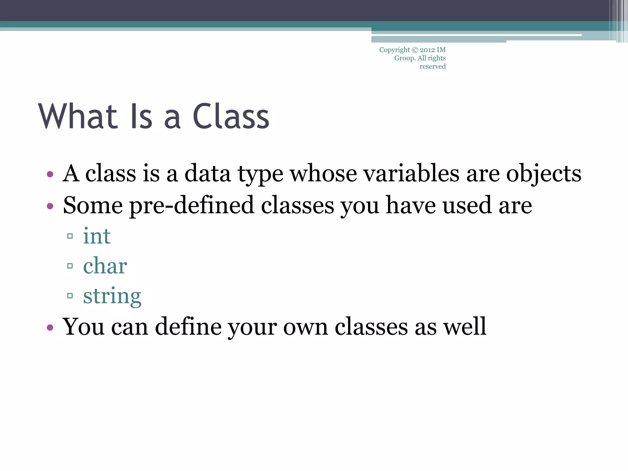 OOP - Introduction | PPT