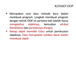 3. OOP Java | PPT