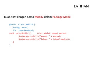 6. OOP Java | PPTX