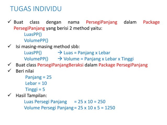 6. OOP Java | PPT