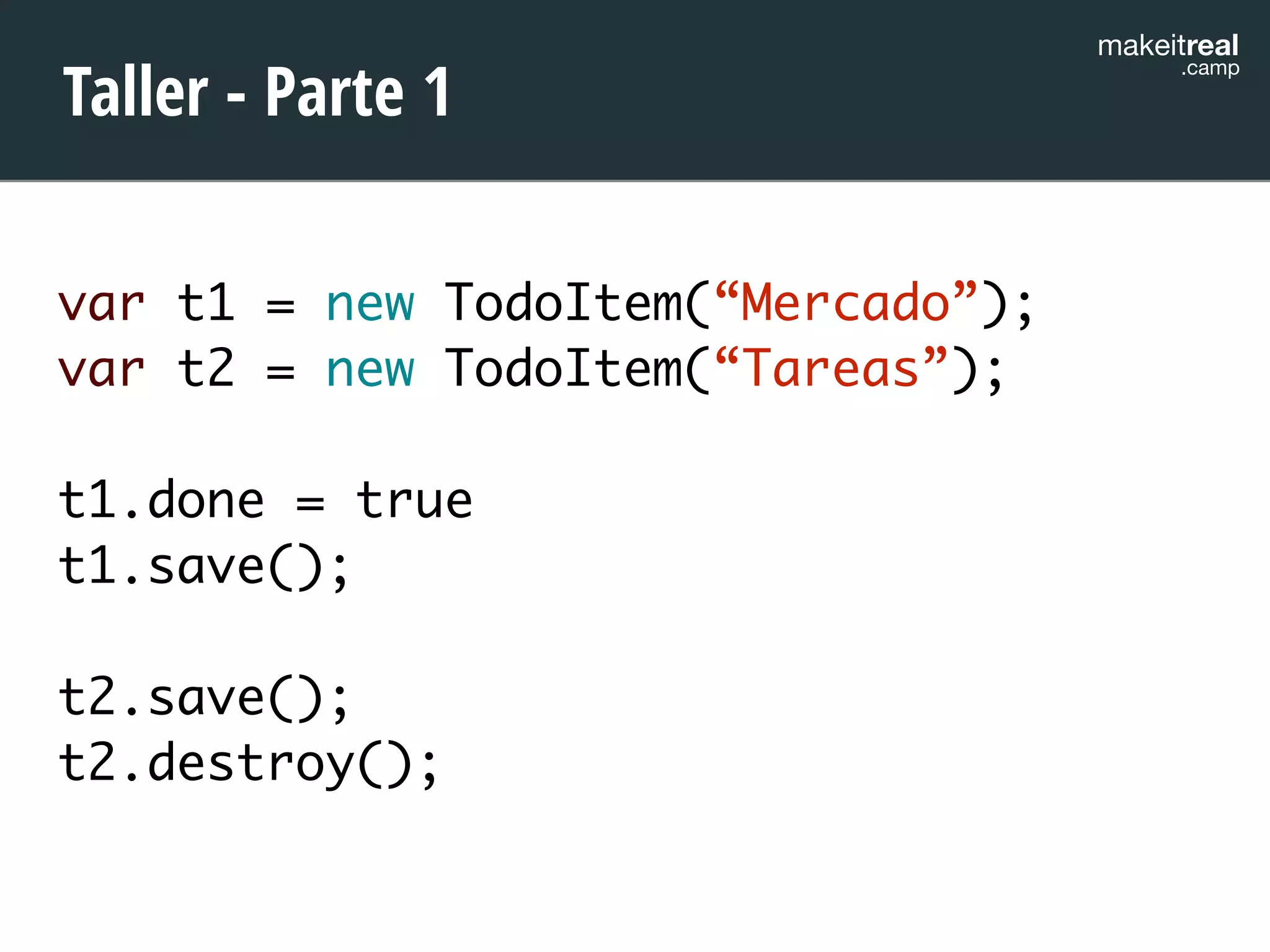 JavaScript OOP Workshop | PPT