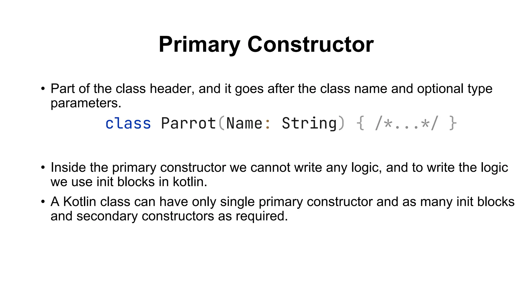 Kotlin OOP Concepts | PPTX