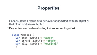 Kotlin OOP Concepts | PPTX