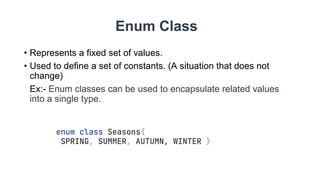 Kotlin OOP Concepts | PPTX