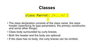 Kotlin OOP Concepts | PPTX