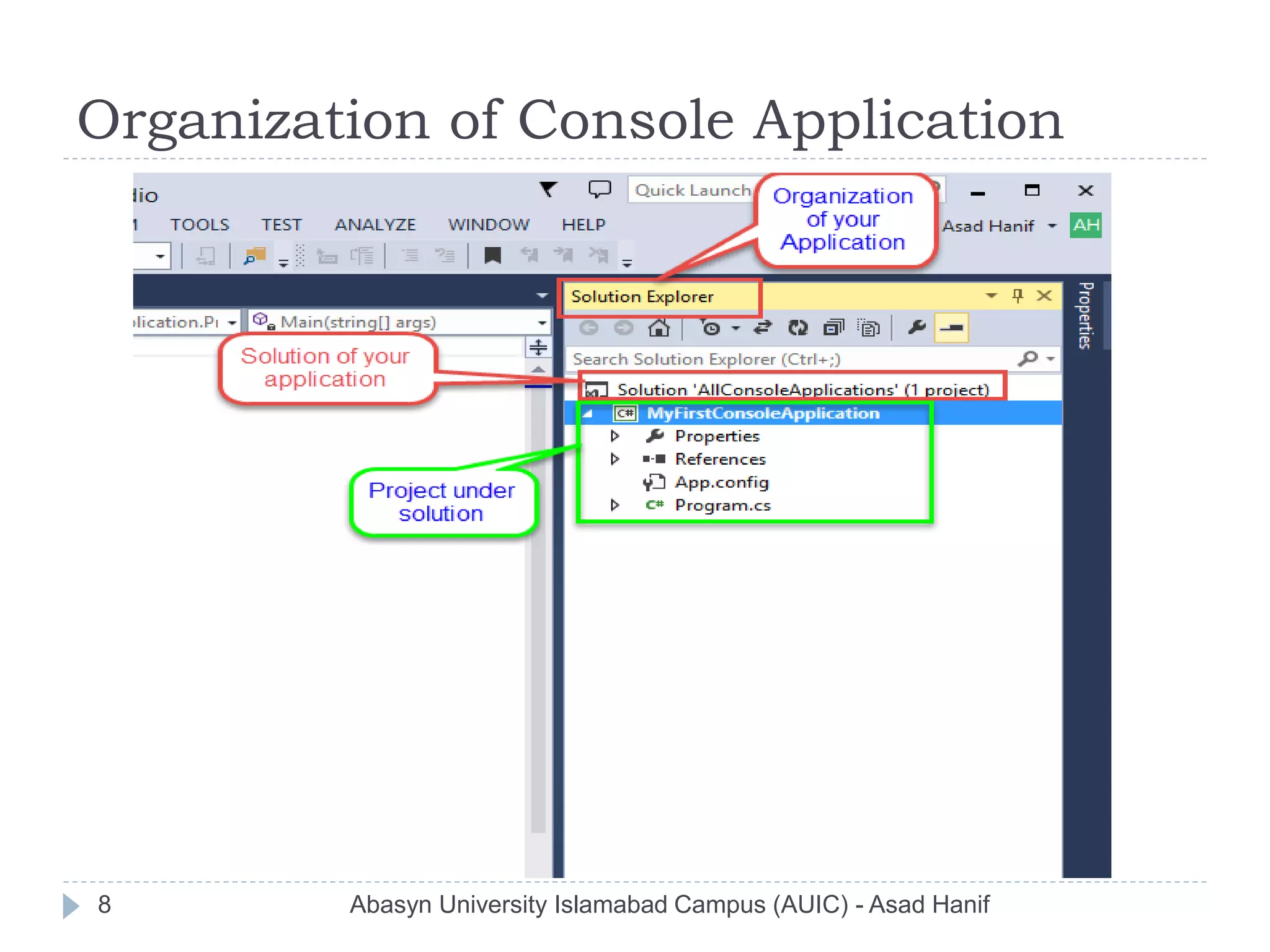 Object Oriented Programming In C Lecture 01 Ppt