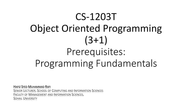 OOP-Lecture-05 (Constructor_Destructor).pptx